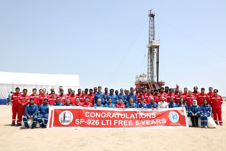 Pages - Celebrating five years LTI-free at Rig 926
