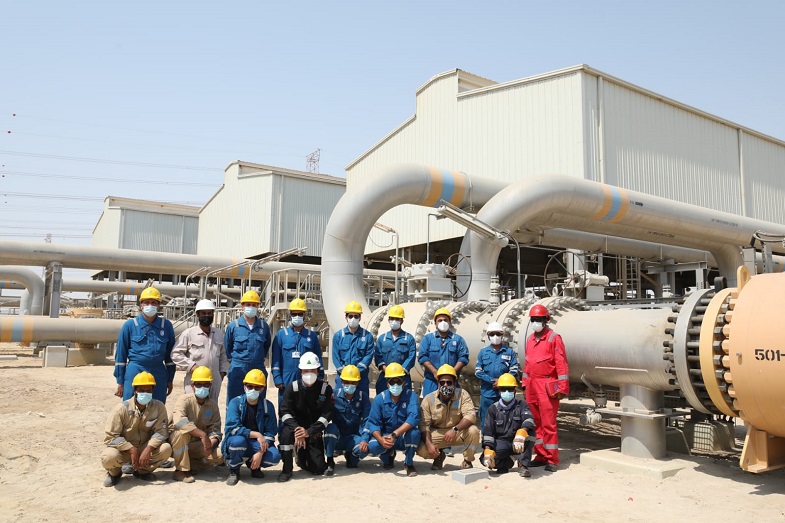Pages - KOC inaugurates the gas flow lines from KIPIC's facilities