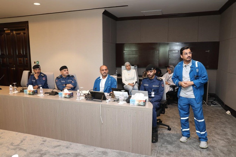 Pages - KOC Holds High Level Meeting with Kuwait Fire Force