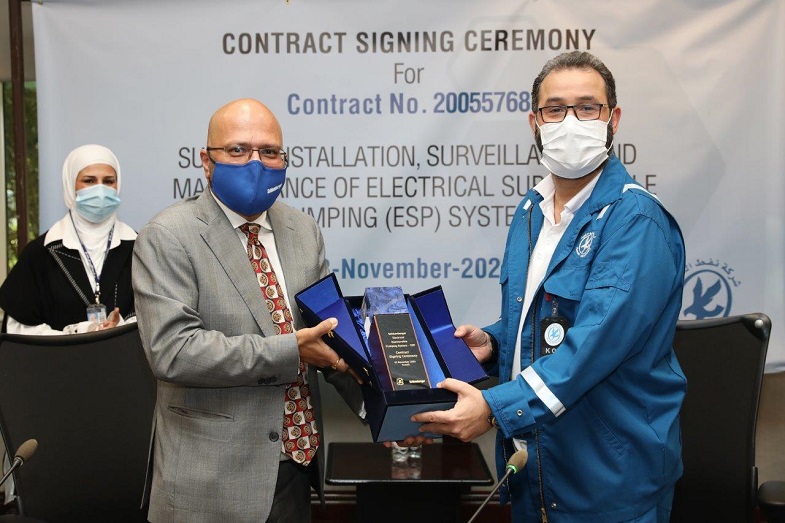 Pages - KOC Signs Contract with Schlumberger to supply services for ...