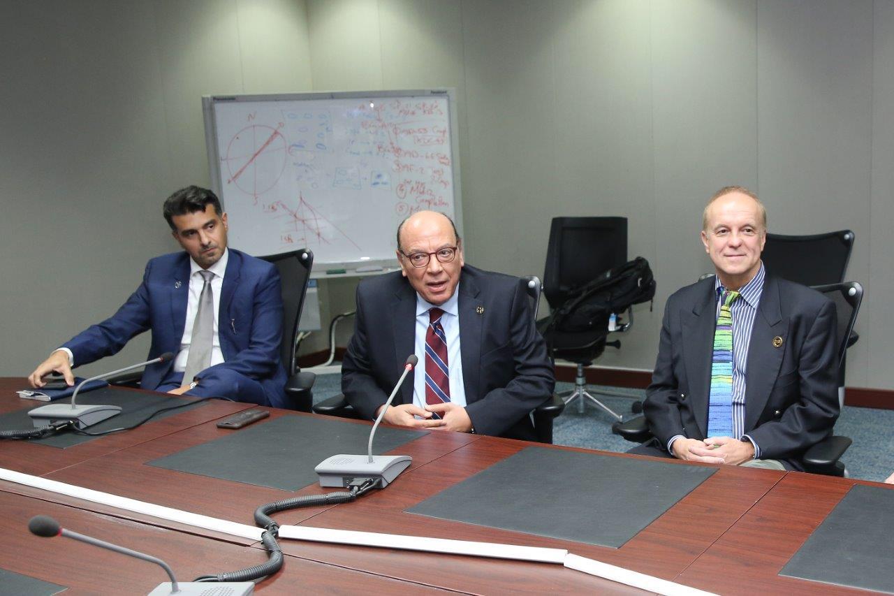 Pages - CEO receives a delegate from the Society of Exploration ...