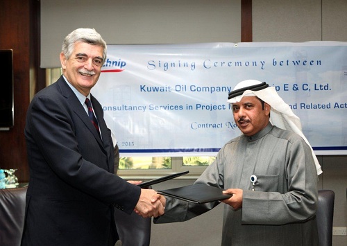 Pages - KOC Signs Contract with Technip